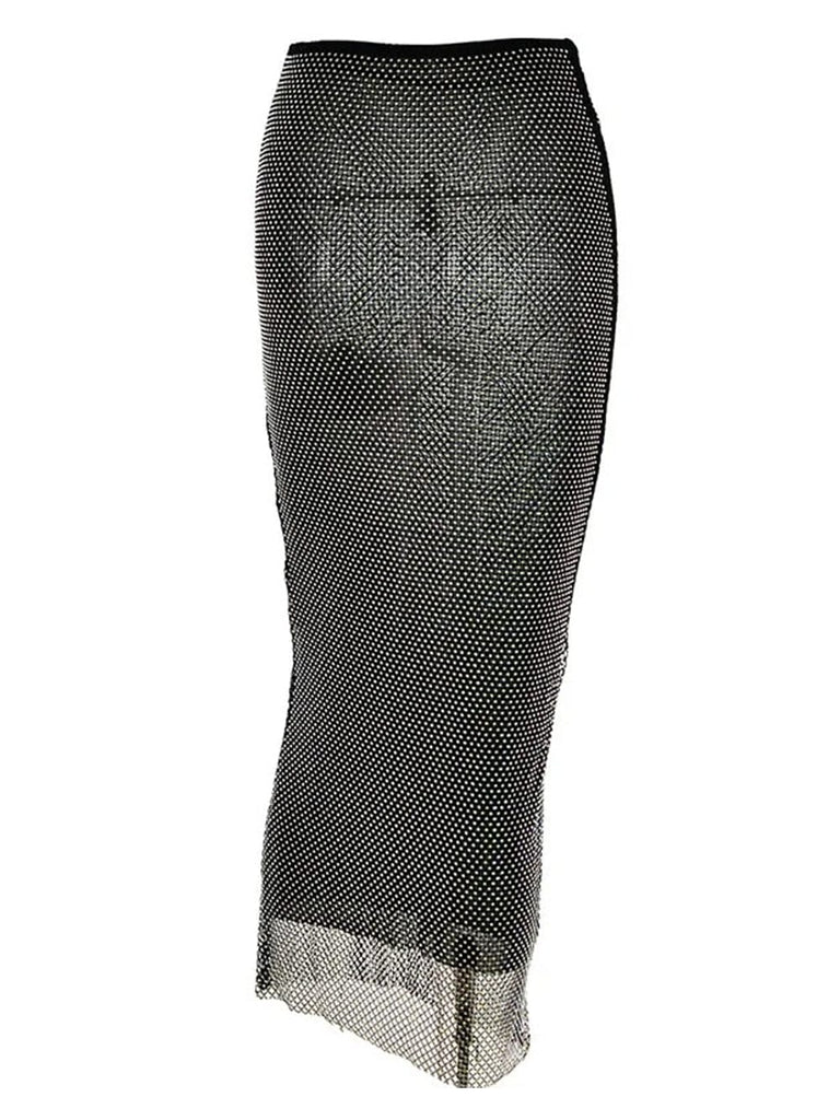 Giselle Diamond Tight Sheer Skirt Set – Fashion Pov